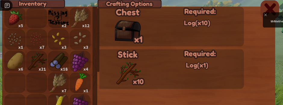Crafting Menu UI - Art Design Support - Developer Forum | Roblox