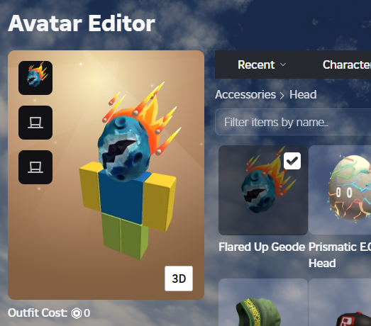 Flared Up Geode lacks "Egg" in the name despite clearly being an egg ...