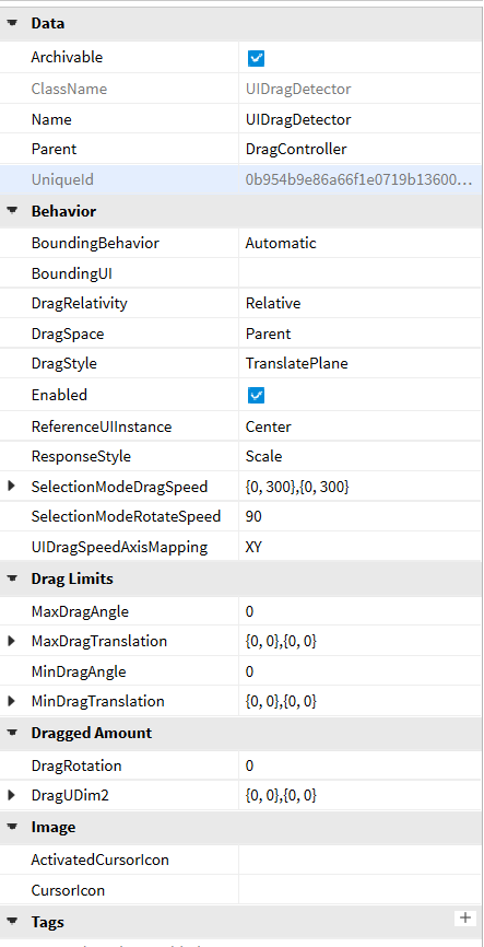 UI Drag detector doesn't work on mobile - Scripting Support - Developer Forum | Roblox