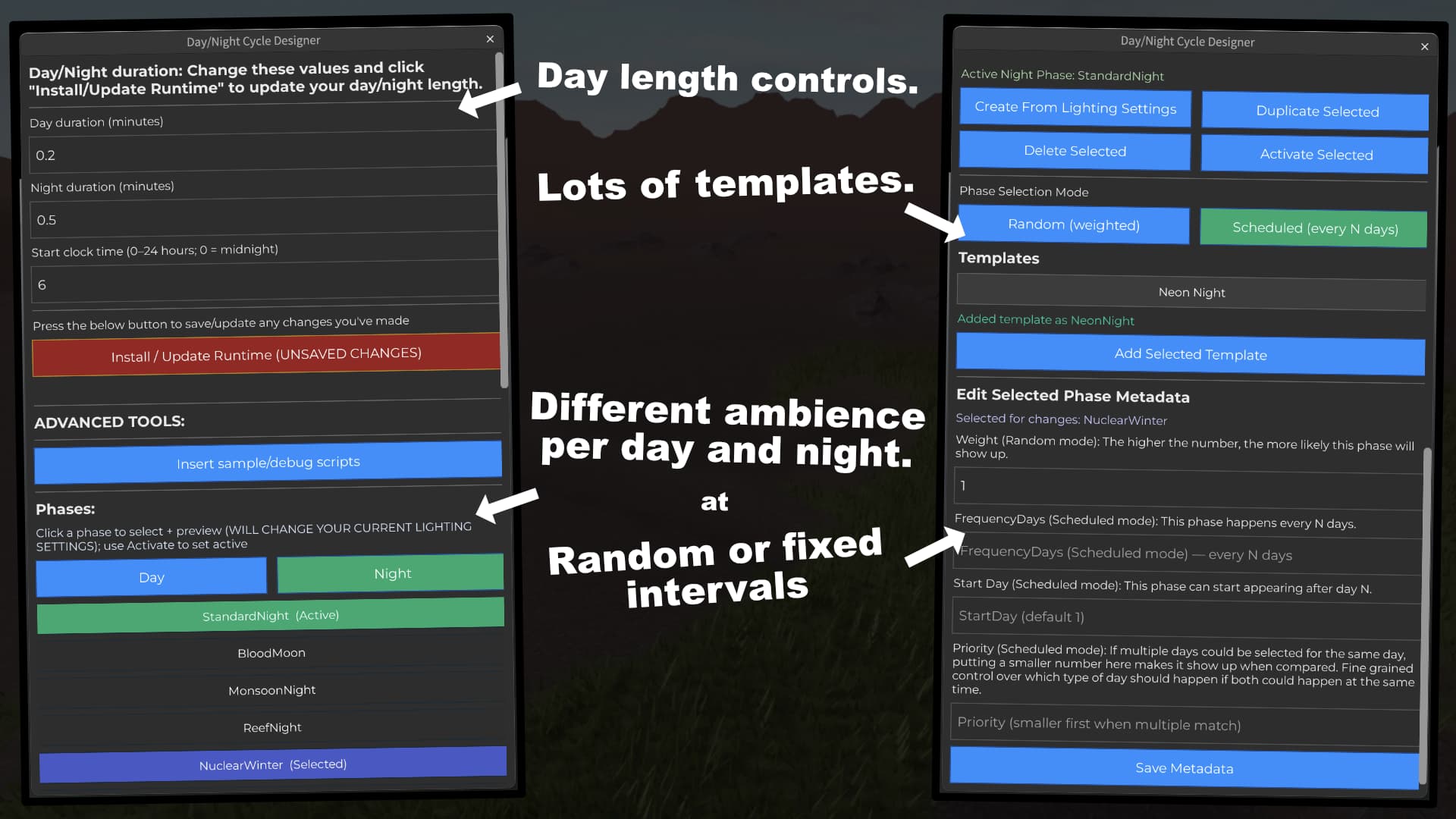 [Plugin] Day and Night Cycle: No Code Solution for Custom Time & Lighting - Community Resources ...