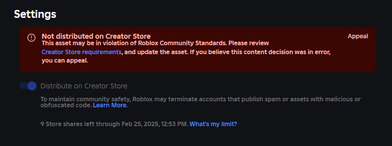 Plugin automoderation false positiving over strings - Creator Hub ...