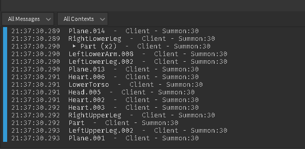 :GetDescendants() not detecting any BaseParts - Scripting Support - Developer Forum | Roblox