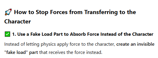 [Solved] AlignPosition Built up force gets applied to player - Scripting Support - Developer ...