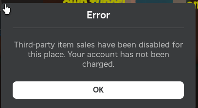 AllowThirdPartySales blocks purchase of my own gamepass? - Scripting Support - Developer Forum ...