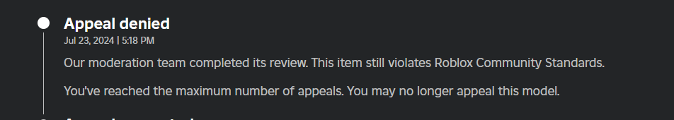 Multiple Violation Appeals Denied for no reason - Platform Usage ...