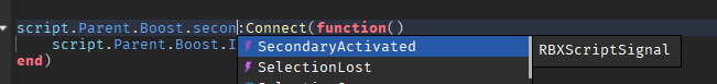 "SecondaryActivated" signal - Code Review - Developer Forum | Roblox