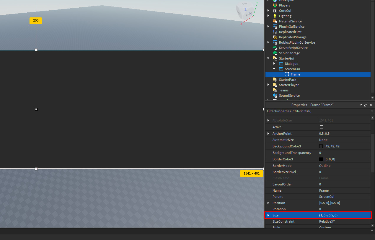 What is the best way to make bars close the screen and vise-versa? - Scripting Support ...
