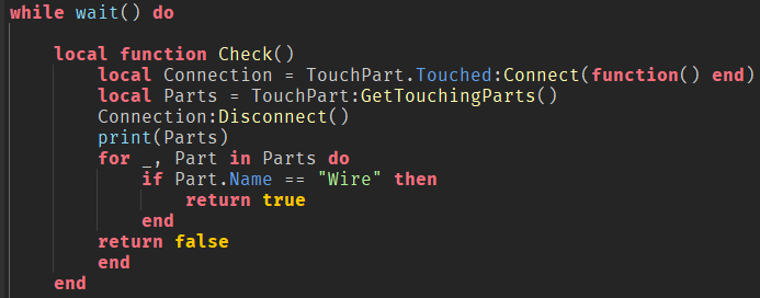 Function returning false even if instances are clearly in table - Scripting Support - Developer ...