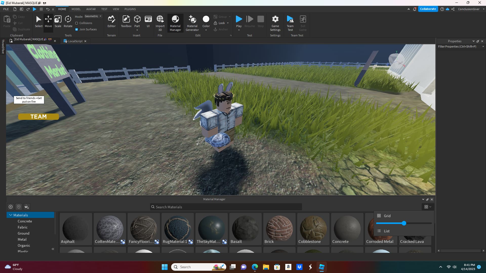 Tool Not Rotating Tool Spawning In Incorrectly Building Support Developer Forum Roblox