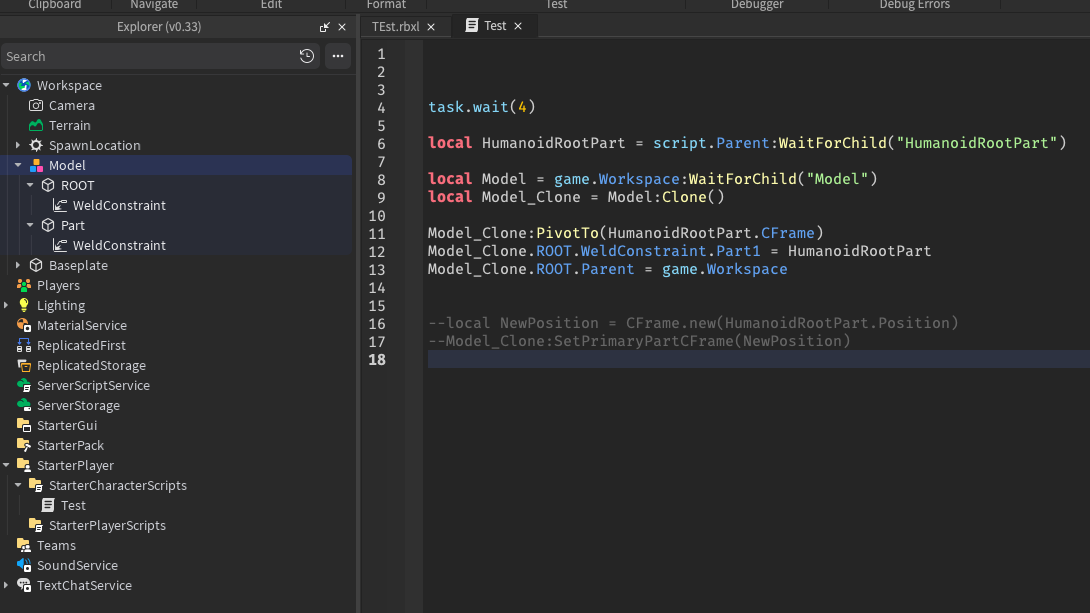 Only the model PrimaryPart is cloning - Scripting Support - Developer Forum | Roblox