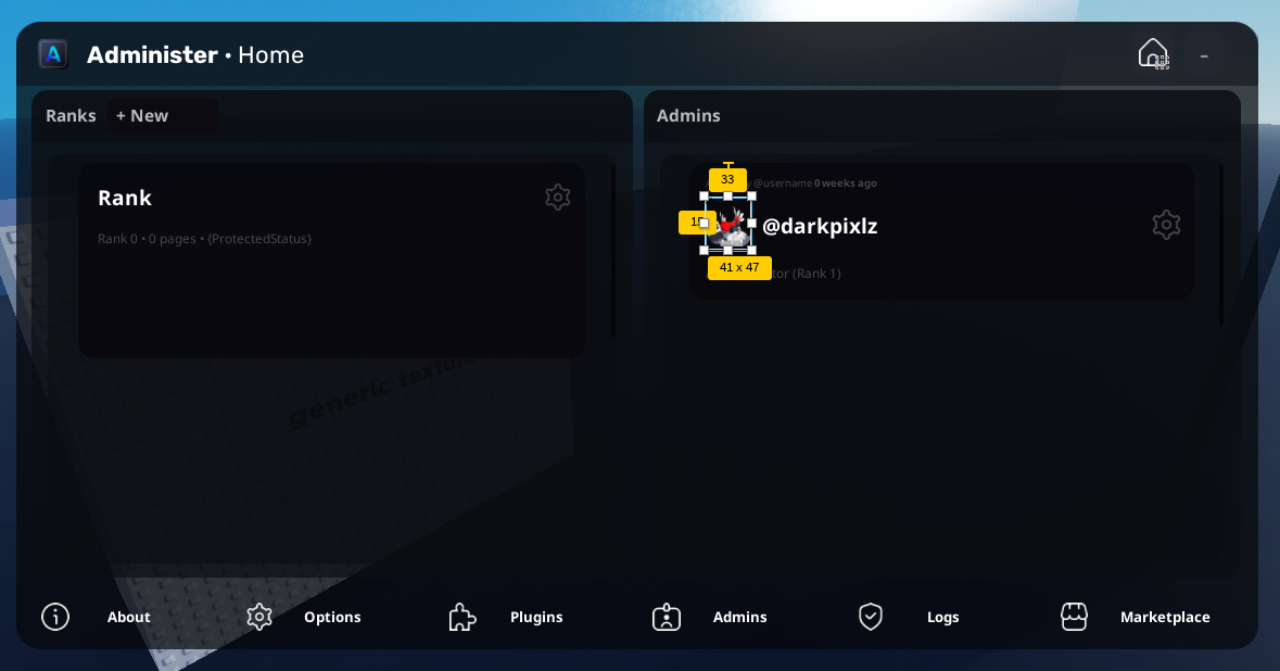 Feedback on admin panel design - Creations Feedback - Developer Forum ...