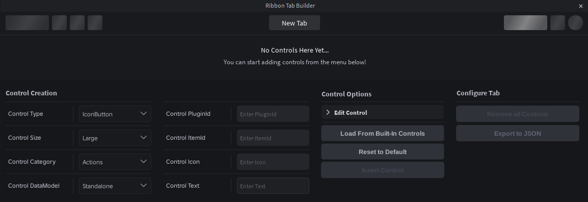 Ribbon Tab Builder | An easy to use plugin for creating custom tabs for ...
