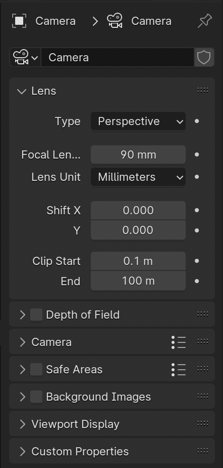 How can I match the blender camera FoV to match my in-game FoV ...