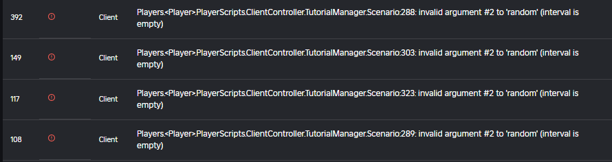 Error report reports me some errors in my game - but the problem that they just can't exist ...
