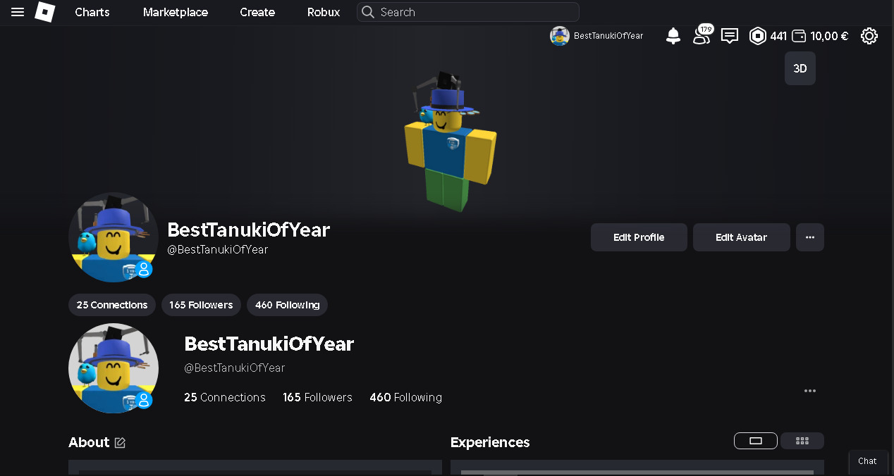 Reporting Broken Profile Layouts - Roblox Application and Website Bugs ...