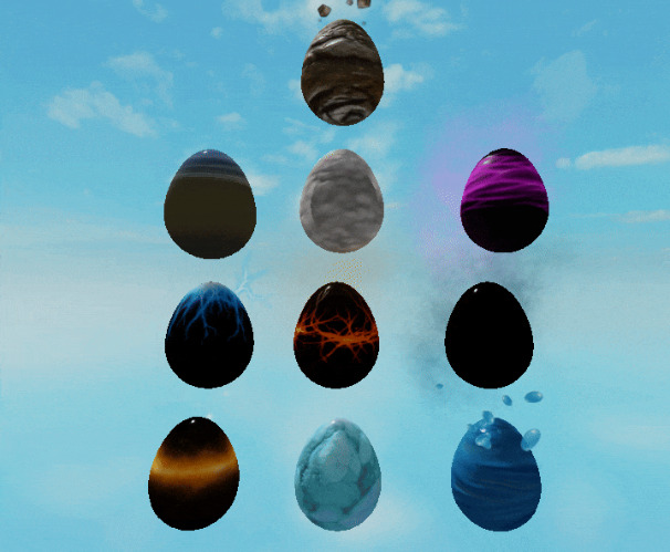 Egg accessories from "The Hatch" Event don't have any VFX/Particle ...