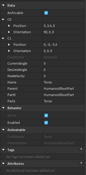 Rotating Torso Rotates Root Instead Art Design Support Developer Forum Roblox 3230
