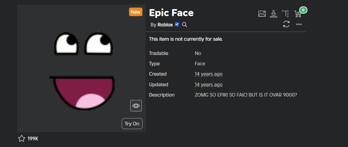 epic face limited