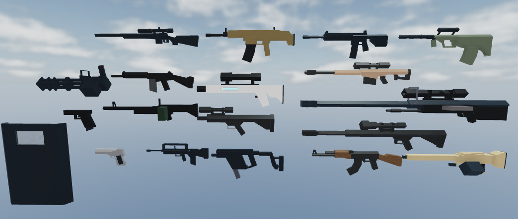 Evolution of my gun models (2021 to 2023) - Creations Feedback ...