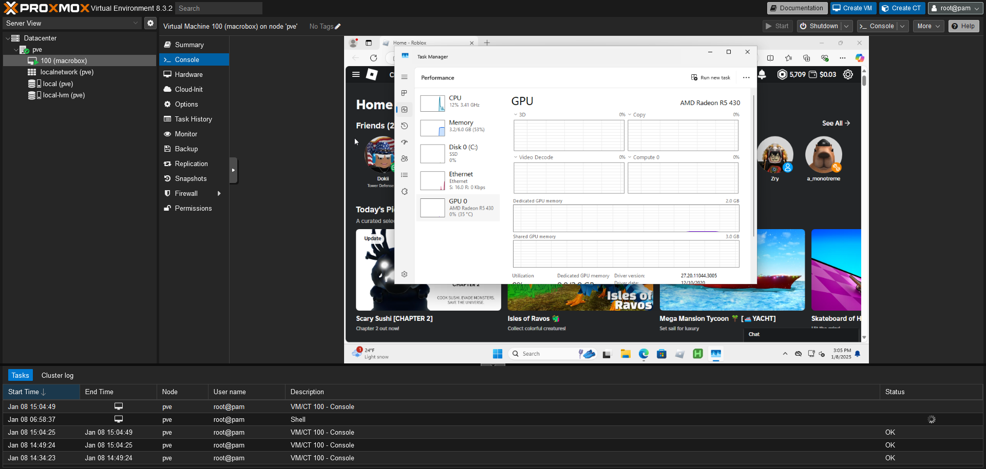 Getting Roblox to run in a VM - Platform Usage Support - Developer ...