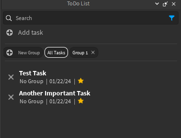 ToDo List Plugin | A simple and efficient plugin for keeping track of what to do - Community ...