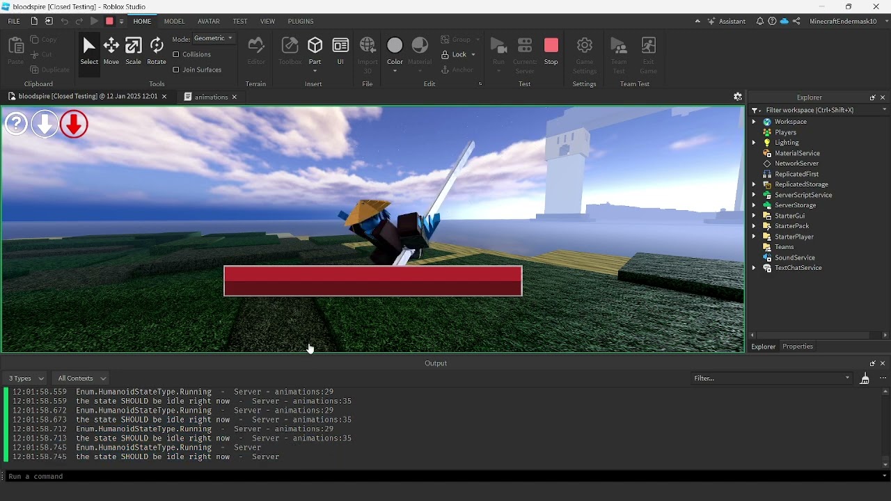 Humanoidstate defaults to running - Scripting Support - Developer Forum | Roblox