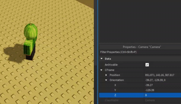 Rotating Player Camera on Y axis produces unexpected results - Scripting Support - Developer ...
