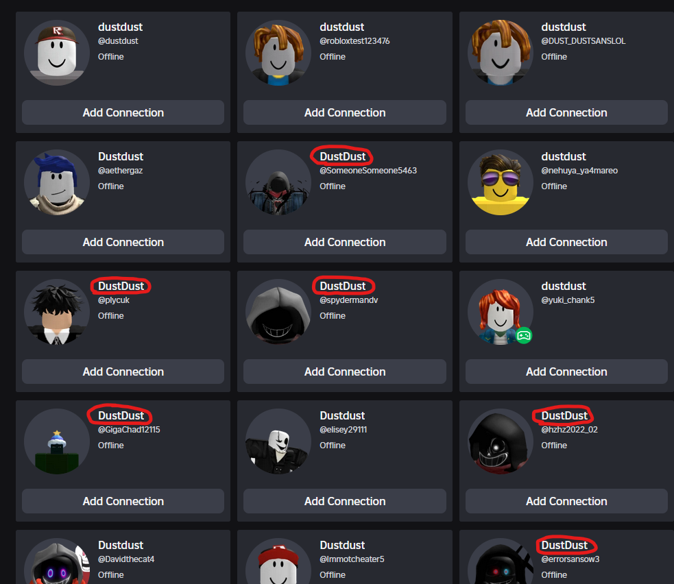 Display Name falsely marked as inappropriate - Roblox Application and ...
