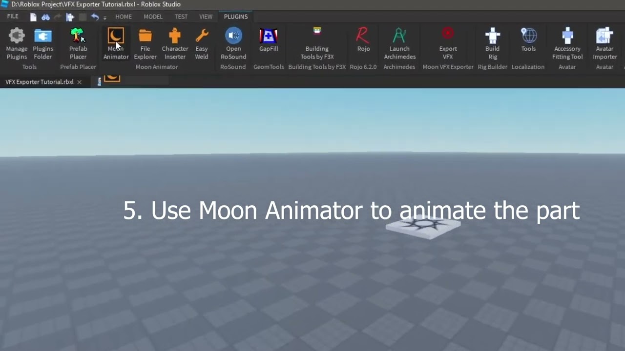 Animated VFX exported from Moon Animator Exporter only seen by client when run - Scripting ...