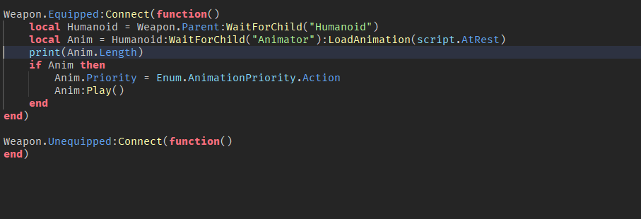 Animation not playing - Scripting Support - Developer Forum | Roblox Animation not playing - Scripting Support - Developer Forum | Roblox