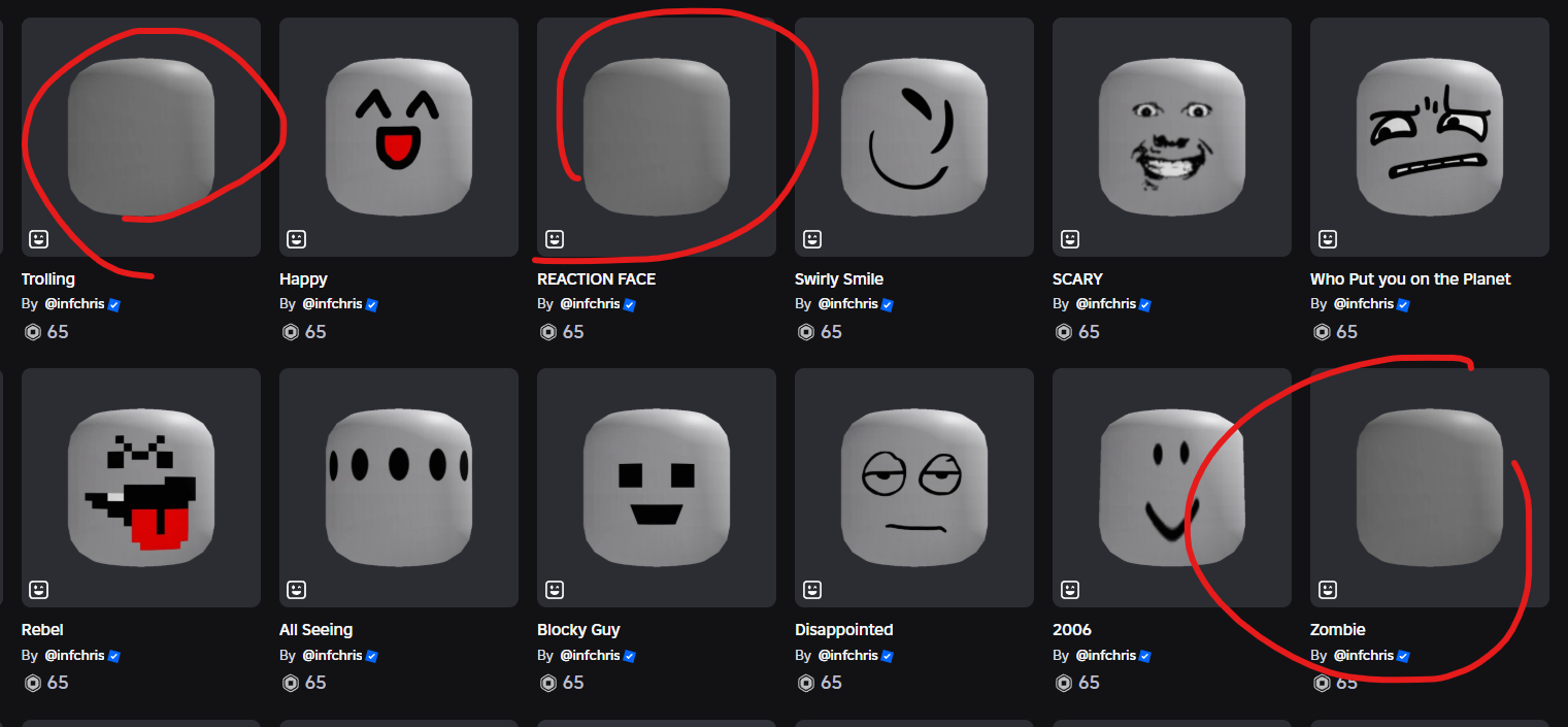 UGC Accessories don't load textures in the thumbnail - Catalog Asset ...