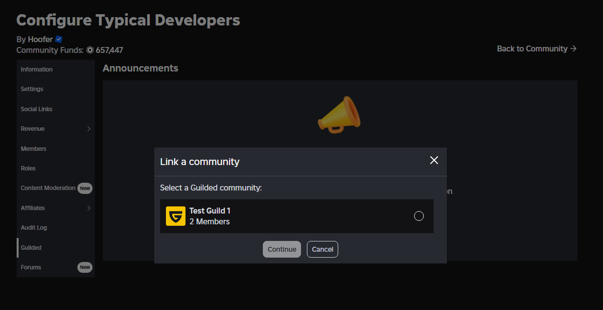 Linked Guilded Removed from Group & Unable to Re-Link - Roblox Application and Website Bugs ...