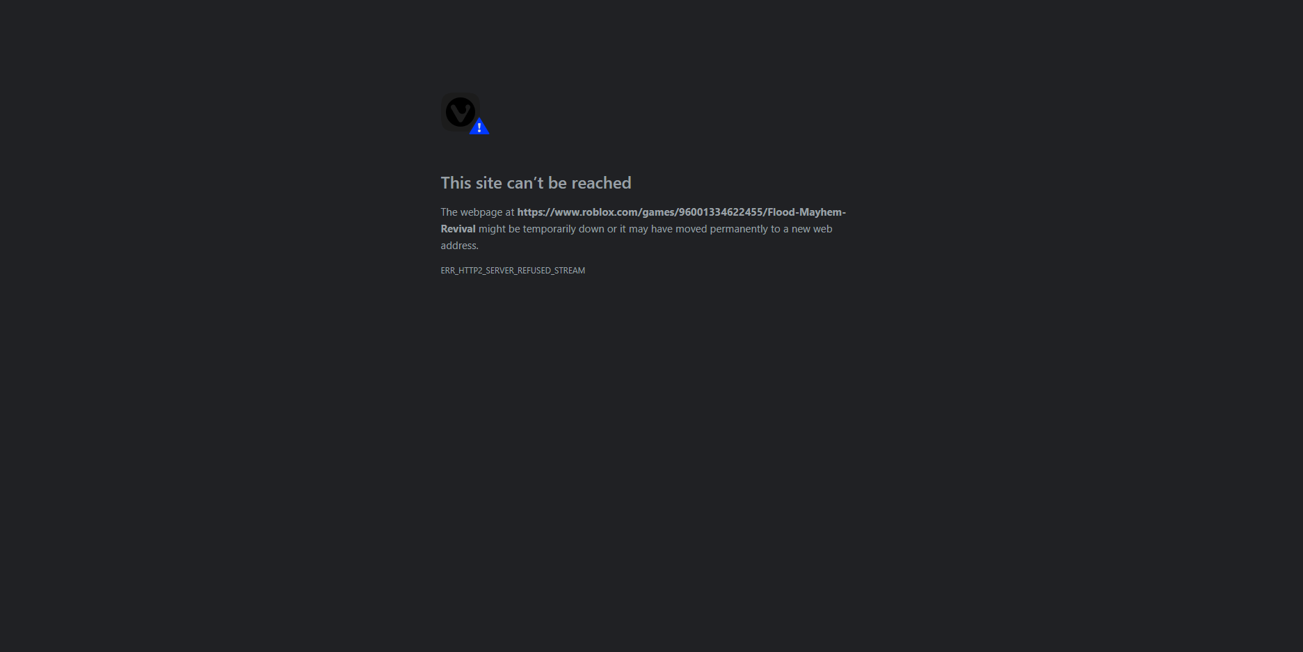 Website returns ERR_HTTP2_SERVER_REFUSED_STREAM, however, app works ...