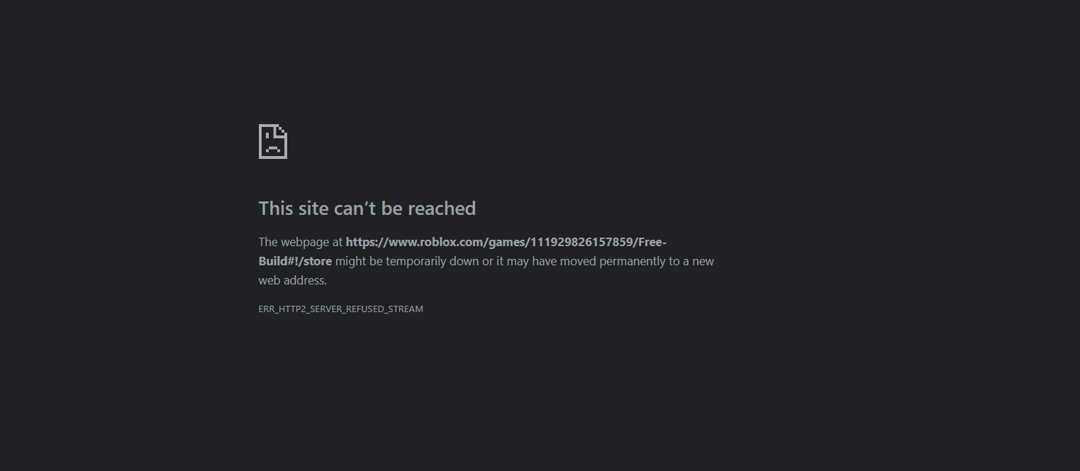 Website returns ERR_HTTP2_SERVER_REFUSED_STREAM, however, app works ...
