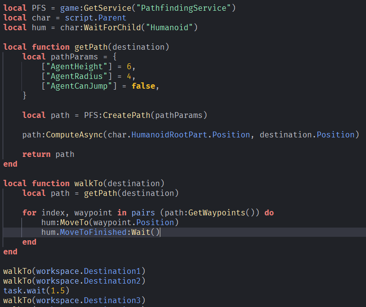 Pathfinding Npc won't walk through open door - Scripting Support ...