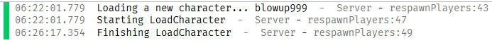 Studio Testing - LoadCharacter Hangs Forever - Scripting Support ...