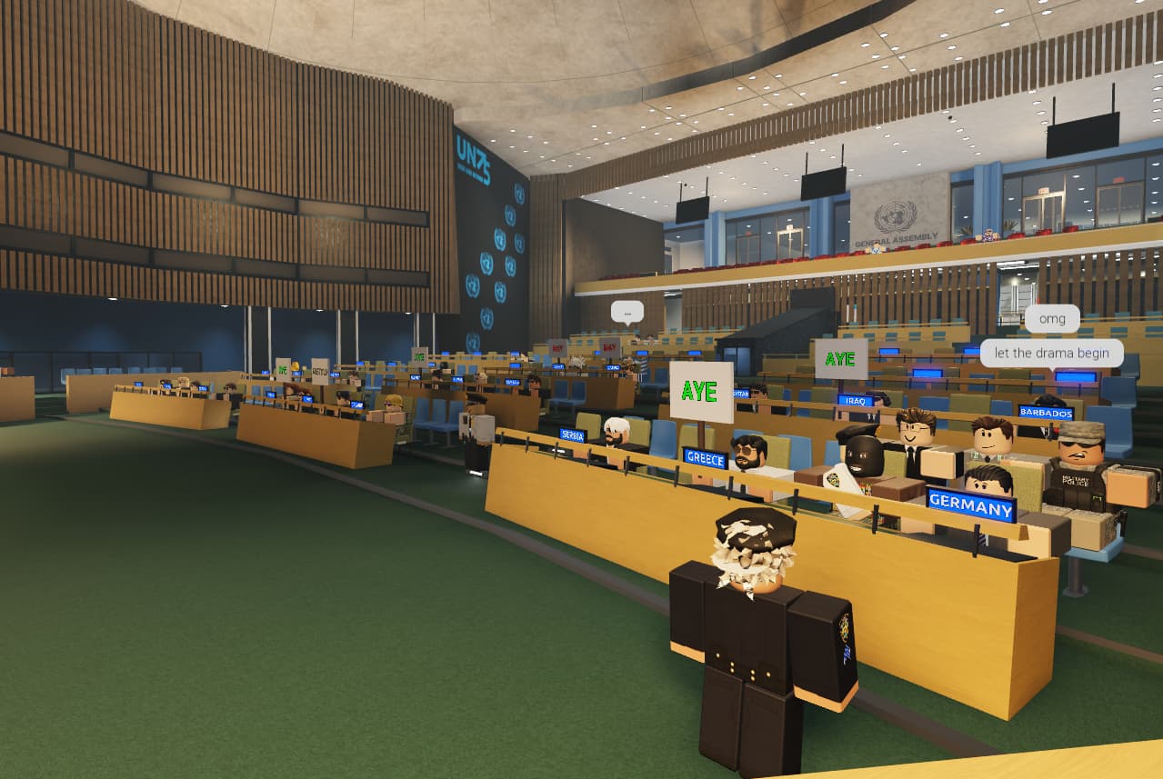 United Nations Community Roblox General Assembly 2/22/2025 - Bulletin ...