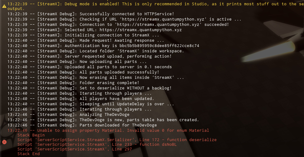 [DEPRECATED] StreamX - Reduce lag and prevent map cloning - Community Resources - Developer ...