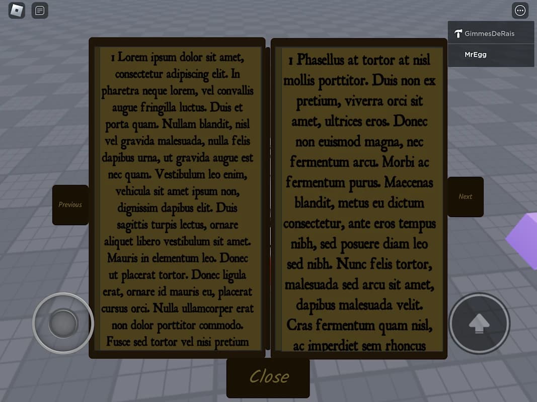 Book Text Gui Fix For All Devices Art Design Support Developer Forum Roblox 