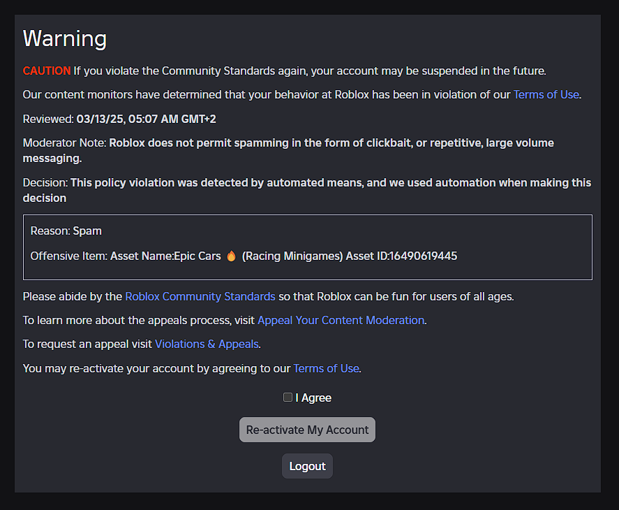 Games Are Getting Banned for No Reason - Platform Usage Support ...