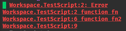 How to Navigate to Error Lines Using debug.traceback() or a String - Scripting Support ...