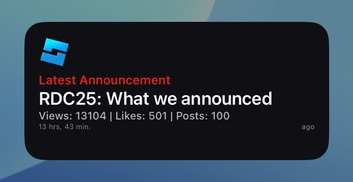 Roblox-purposed iOS widgets via Scriptable - Community Resources - Developer Forum | Roblox