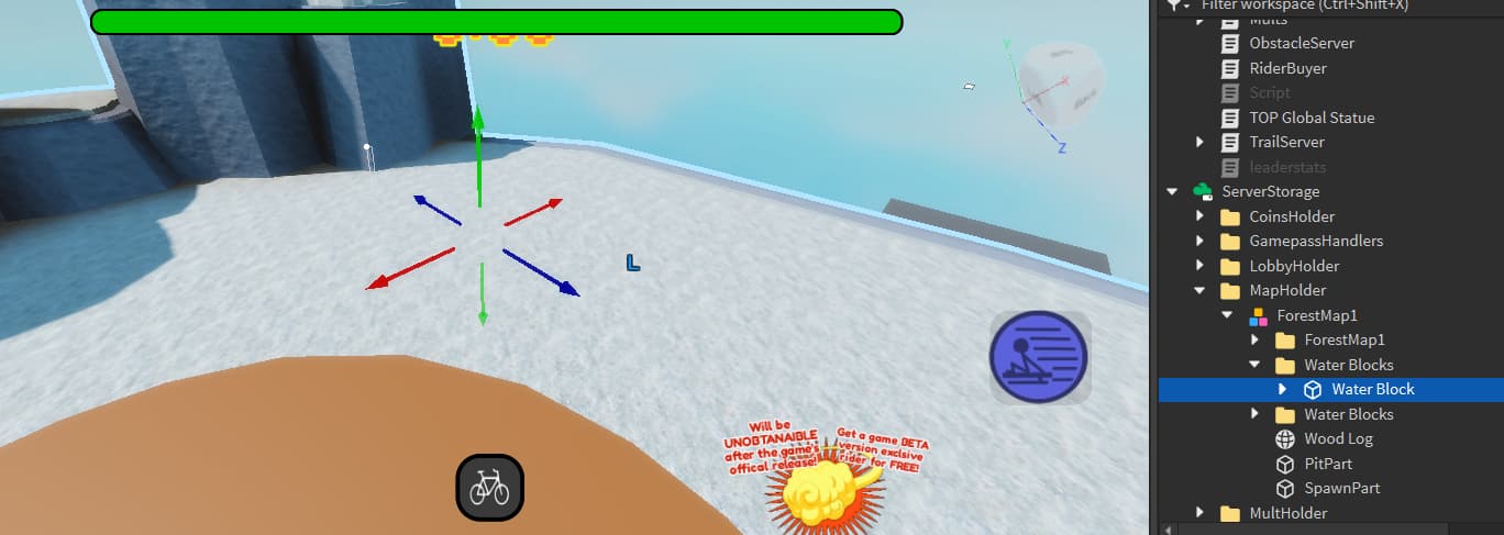 How can i make loaded Swimmable Parts? - Scripting Support - Developer Forum | Roblox