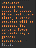 DataStore Request Question - Scripting Support - Developer Forum | Roblox