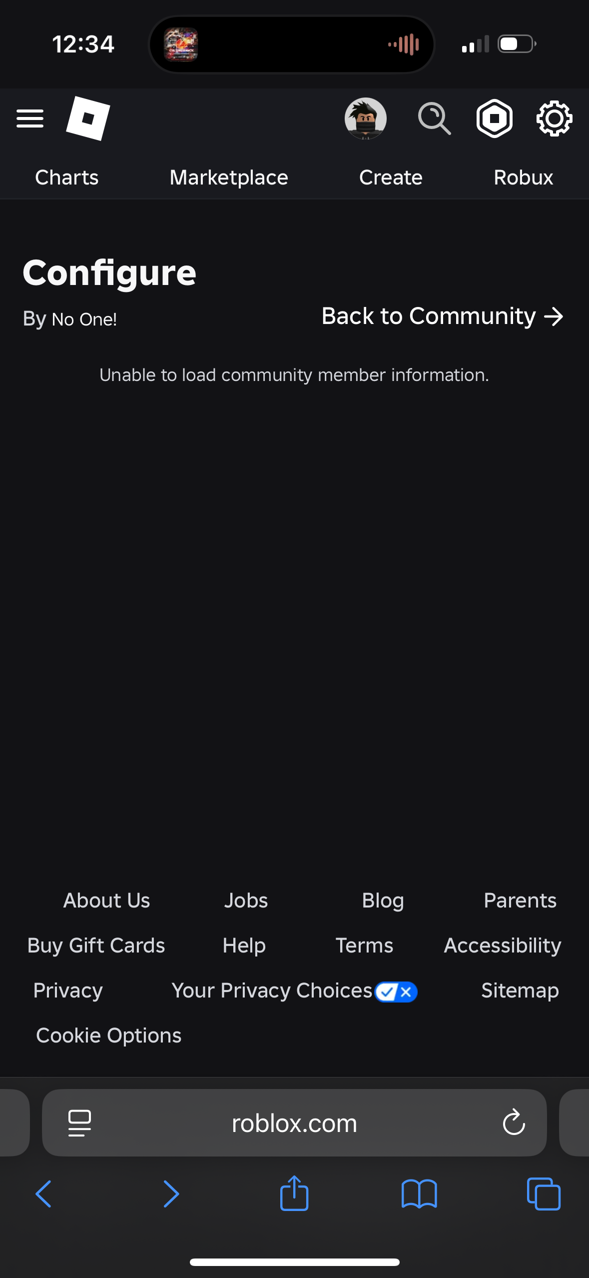 Group API is broken, making my game unplayable - Roblox Application and ...