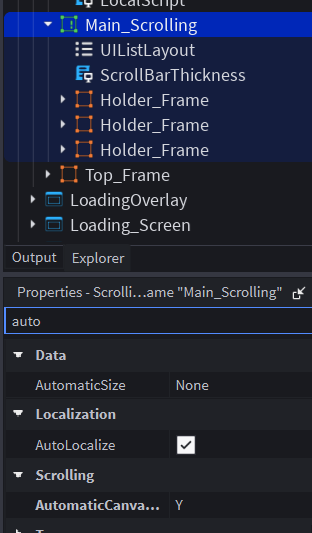 UI Aspect Ratio breaks Scrolling Frame Automatic Size - Studio Bugs ...