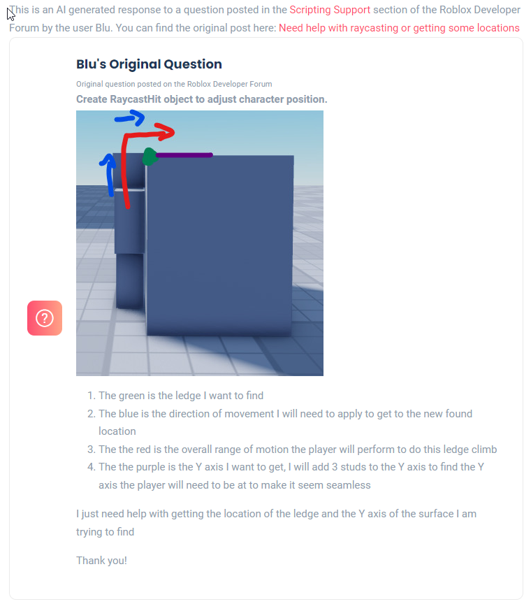 Scripty: AI that answers your Roblox scripting questions from the ...