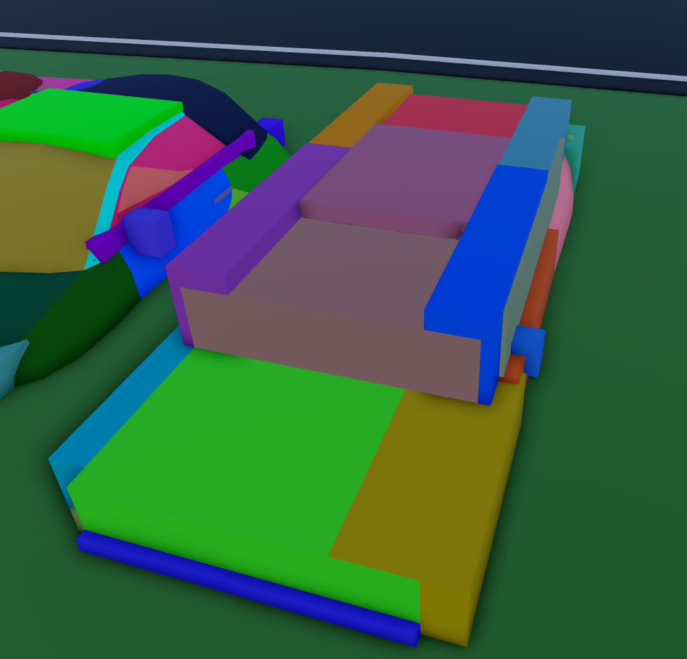 Several meshes and unions automatically switched to Box ...