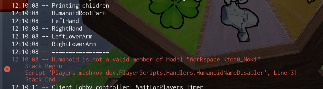 Guarantee of Humanoid / Body Parts on "CharacterAdded" - Engine Bugs ...