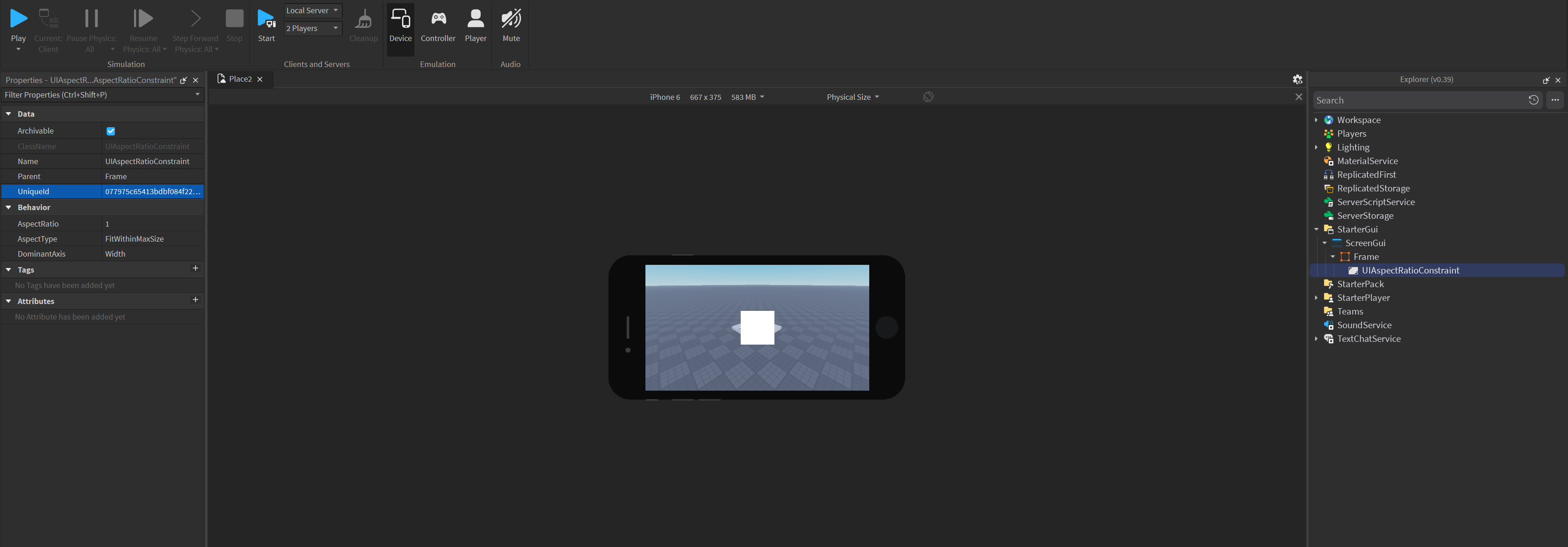 Autoscale Lite Not Scaling Correctly? - Art Design Support - Developer Forum | Roblox